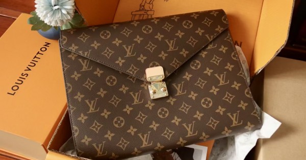 Louis Vuitton Mark Folder Monogram Canvas - Library